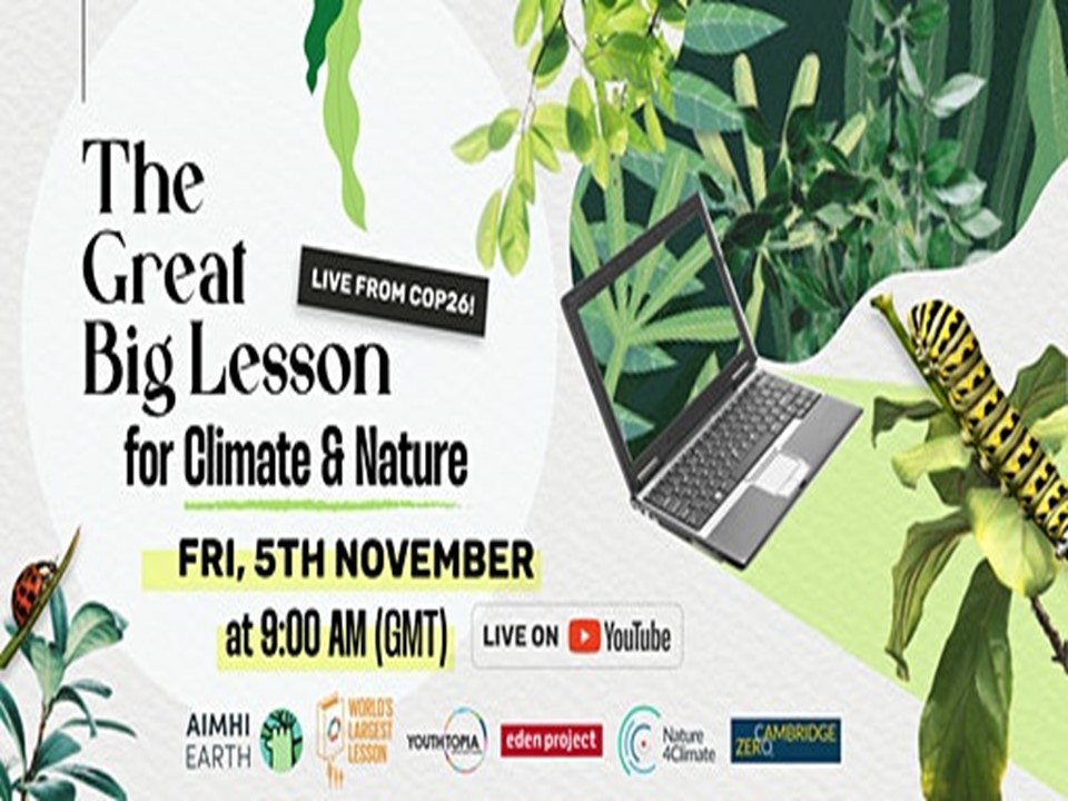 COP26 - The Great Big Lesson - Ashfield Comprehensive School