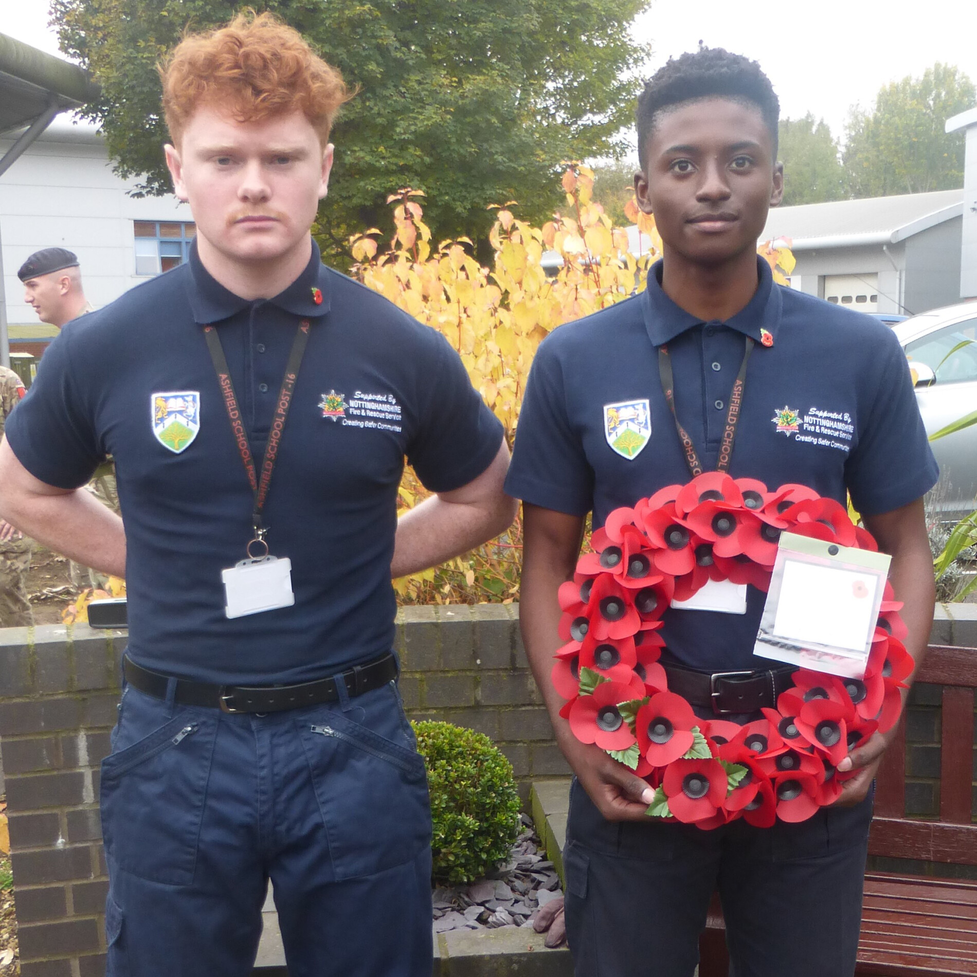 Remembrance Day At Ashfield - Ashfield Comprehensive School