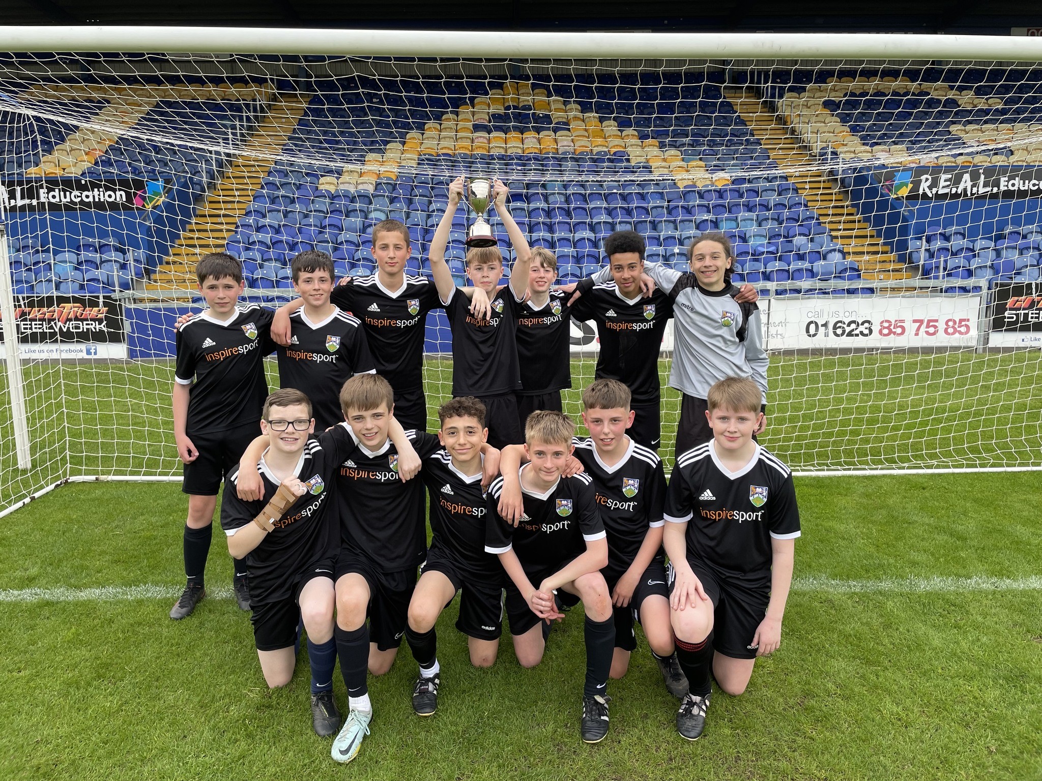 Year 8 Boys Football Triumph!! - Ashfield Comprehensive School