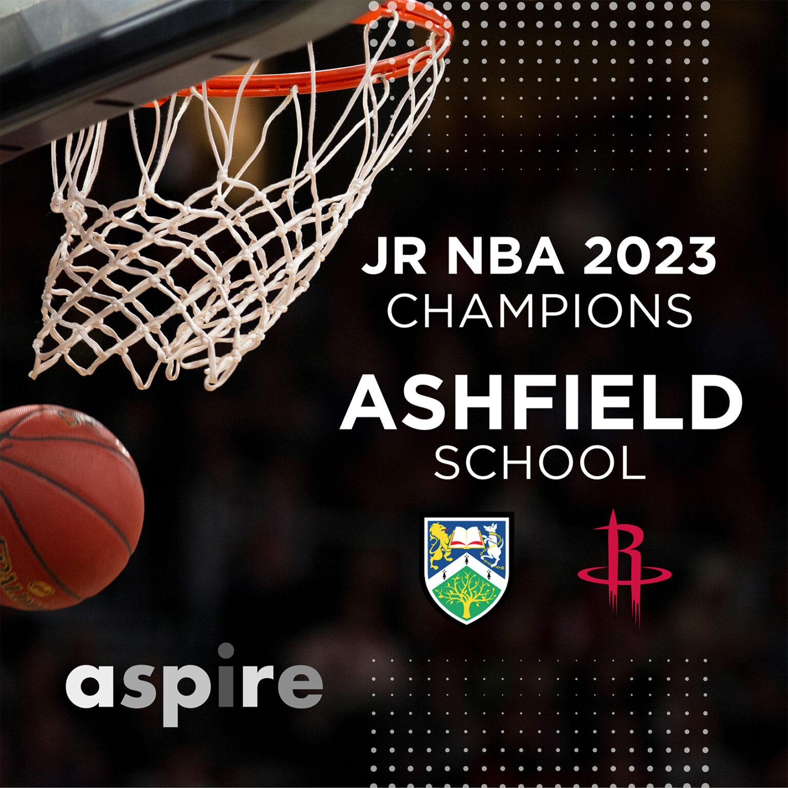 Junior NBA East Midlands Champions 2023! - Ashfield Comprehensive School